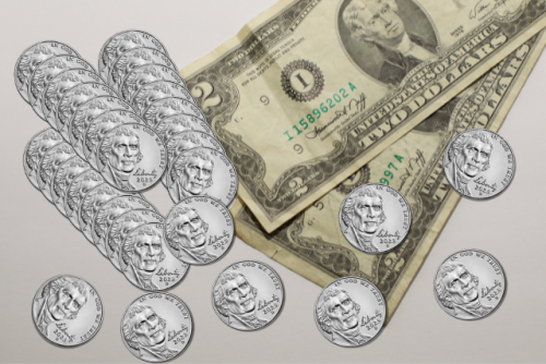 How Many Nickels In 2 Dollars? [5 Cents Value] - BankDeets
